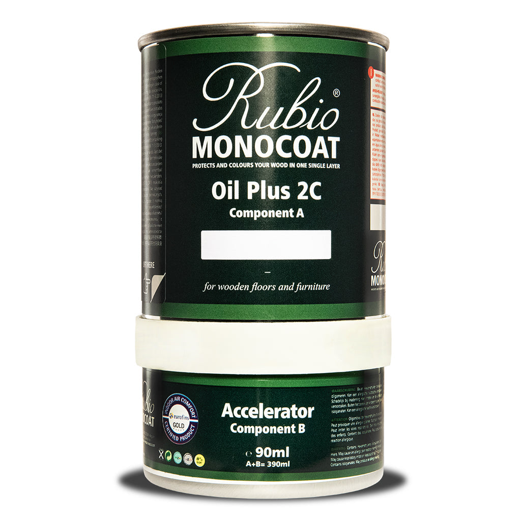 Oil Plus 2C - 390 ml Set – Rubio Monocoat Japan
